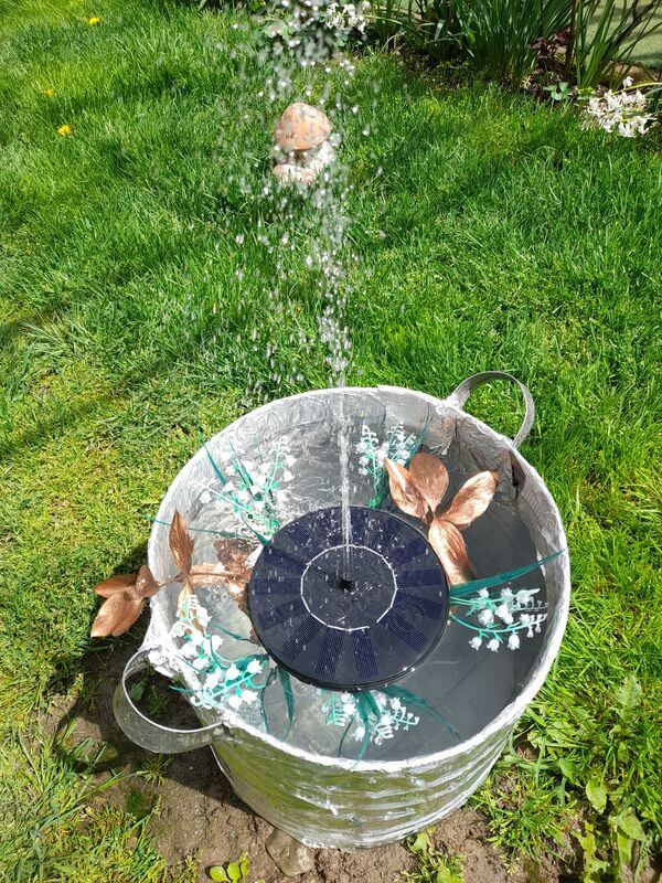 Solar springbrunnen